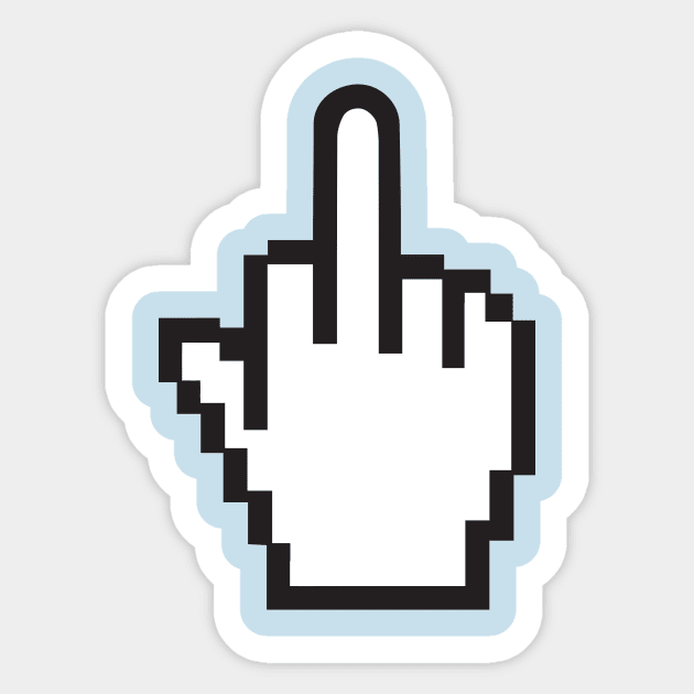 Cursor middle finger store